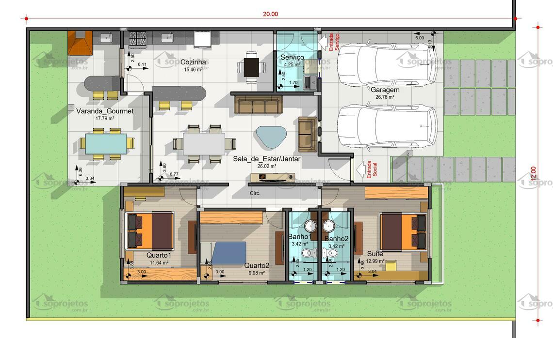 Planta Baixa De Casa Plantas De Casas Plantas De Casas Gratis